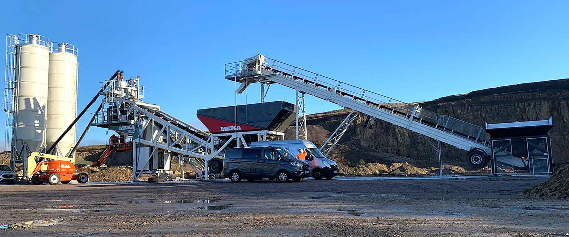 Mobile concrete plants | Bulldog Plant and Equipment