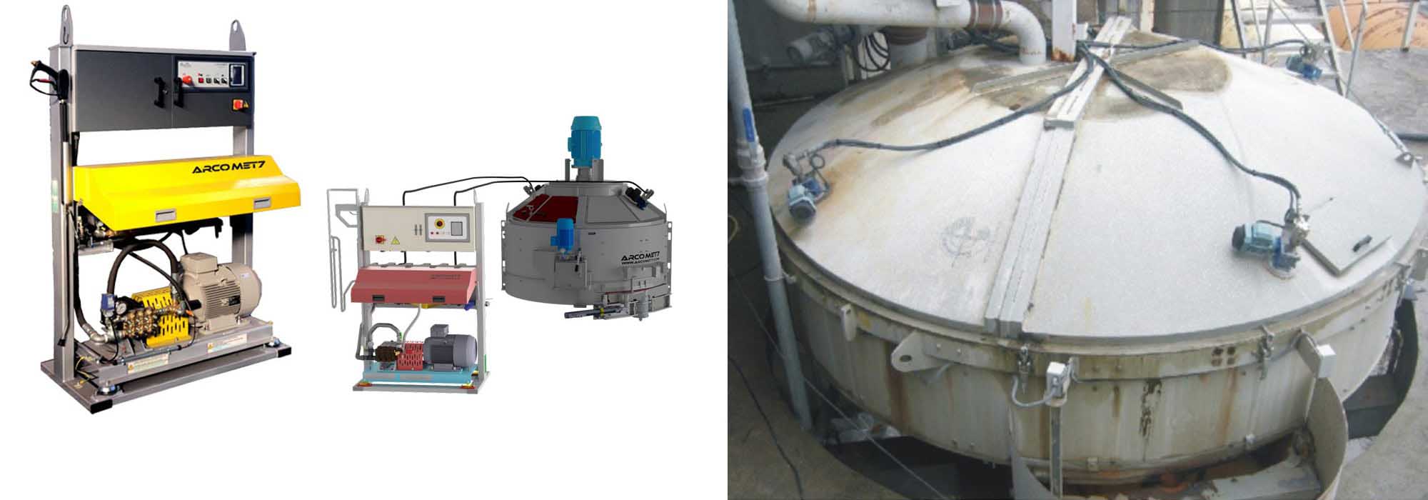 High-Pressure Mixer Washout System | Bulldog Plant and Equipment